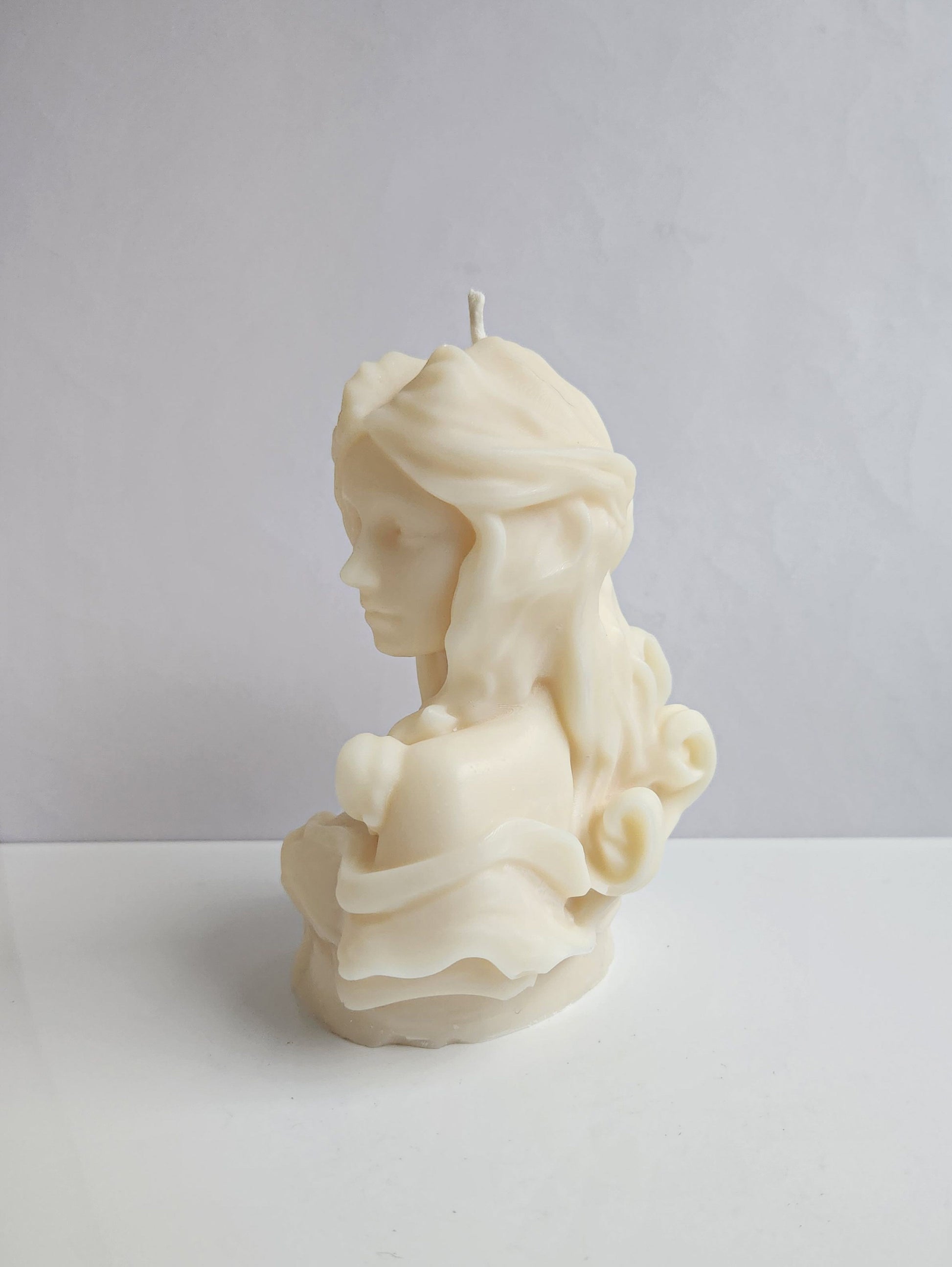 English Goddess Lady Candle (Large) – Beebs Candles LLC