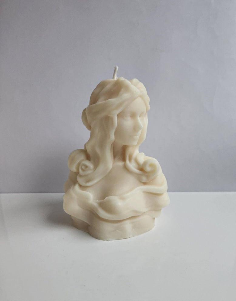 English Goddess Lady Candle (Large) – Beebs Candles LLC