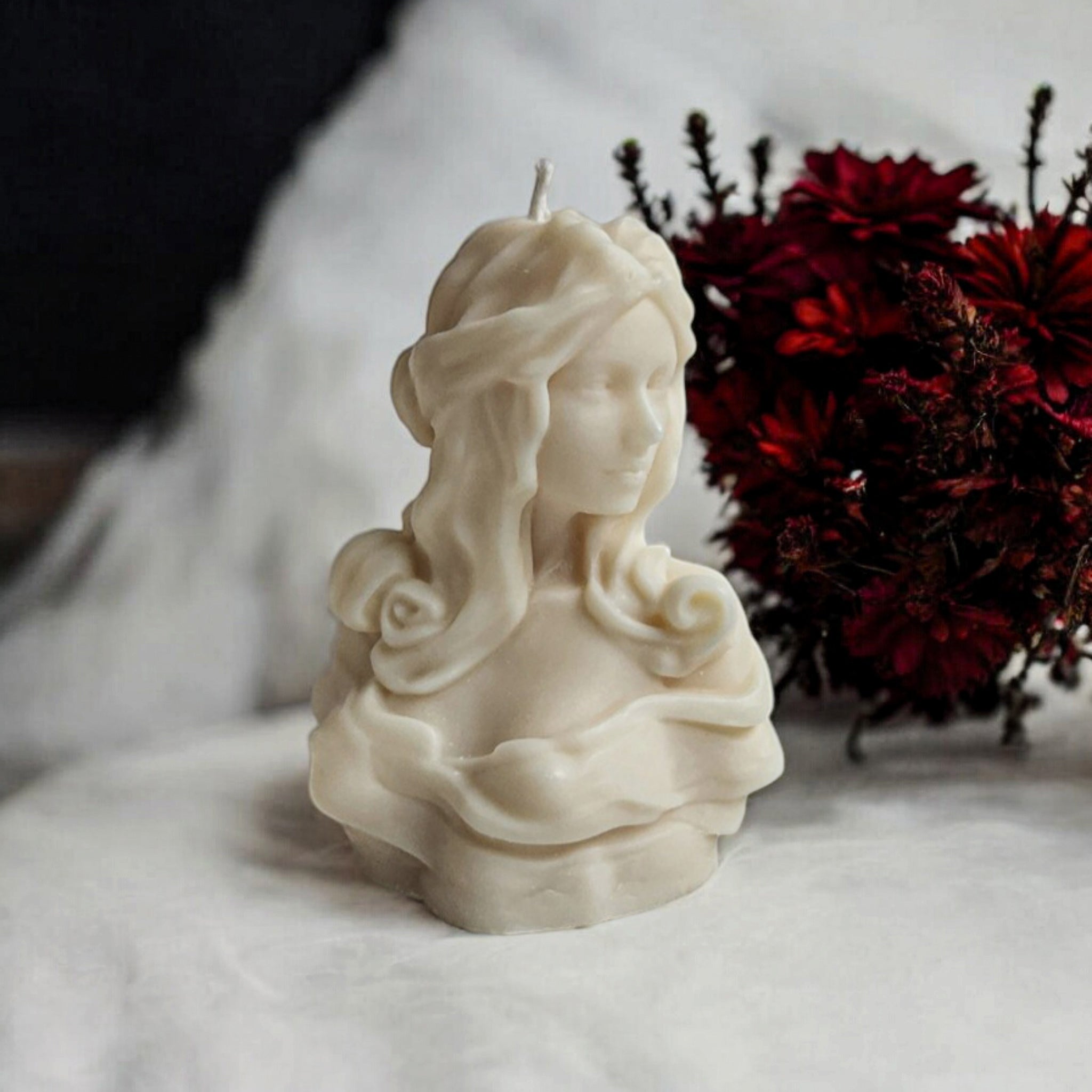 English Goddess Lady Candle (Large) – Beebs Candles LLC